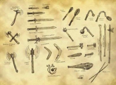 DnD Simple Weapons – The Ultimate Guide (2024) - Game Out